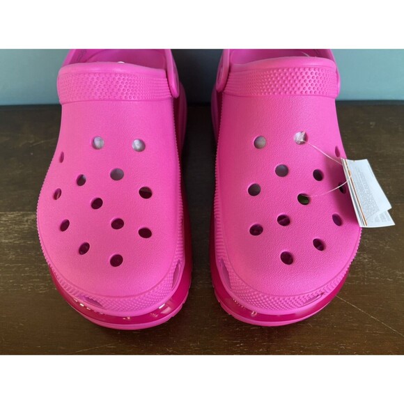 CROCS | Shoes | Crocs Classic Mega Crush Clog Juice Pink Womens Size ...
